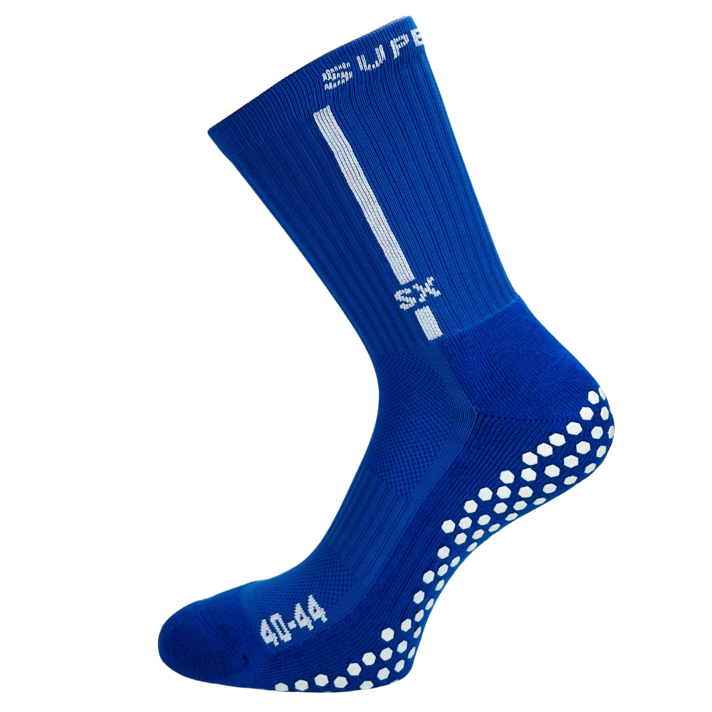 Gripsocks Grip Fit - Blå l Køb gripsocks hos Supersox – supersox.dk